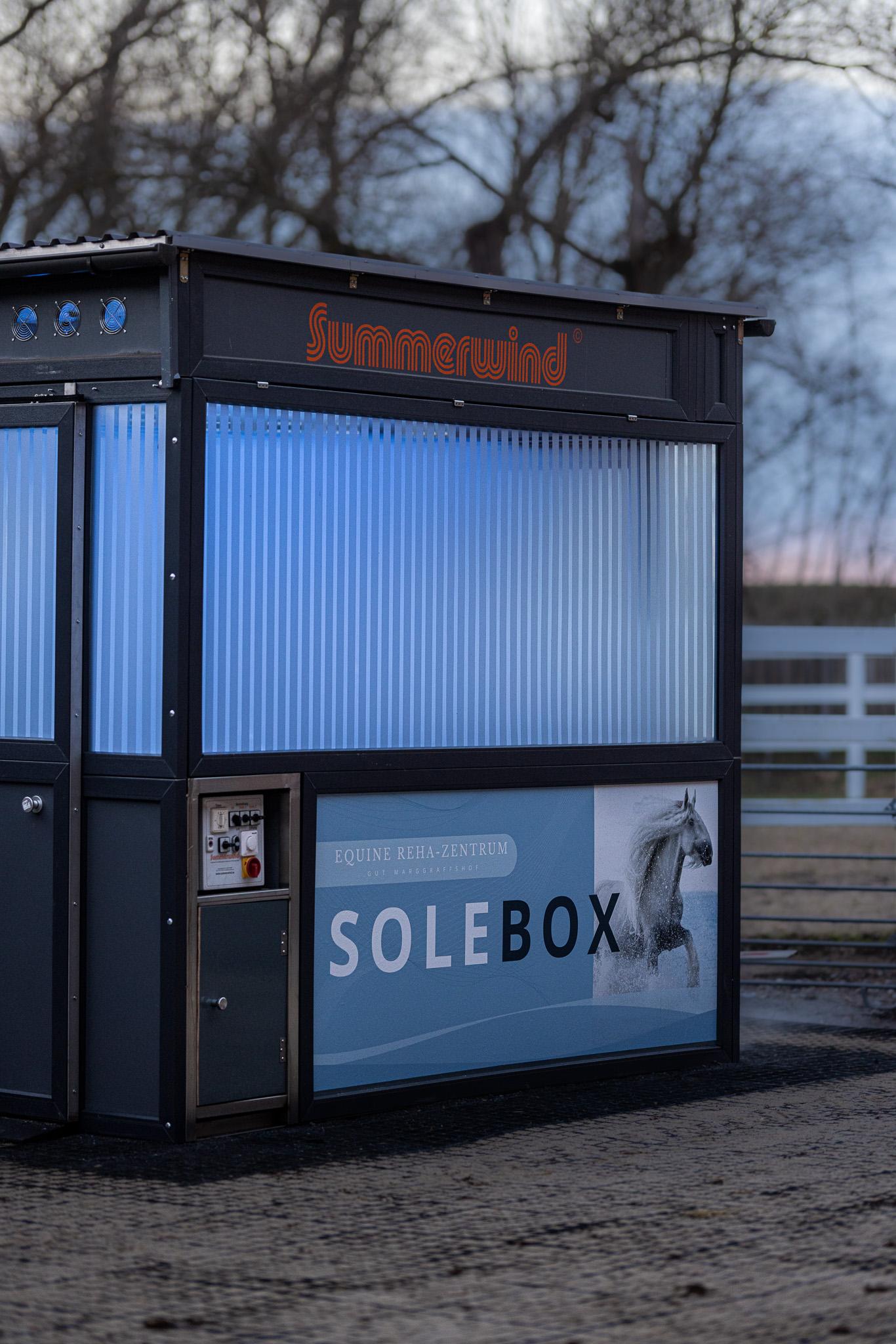 Solebox Pferde Inhalation Berlin Brandenburg | Equine Reha-Zentrum